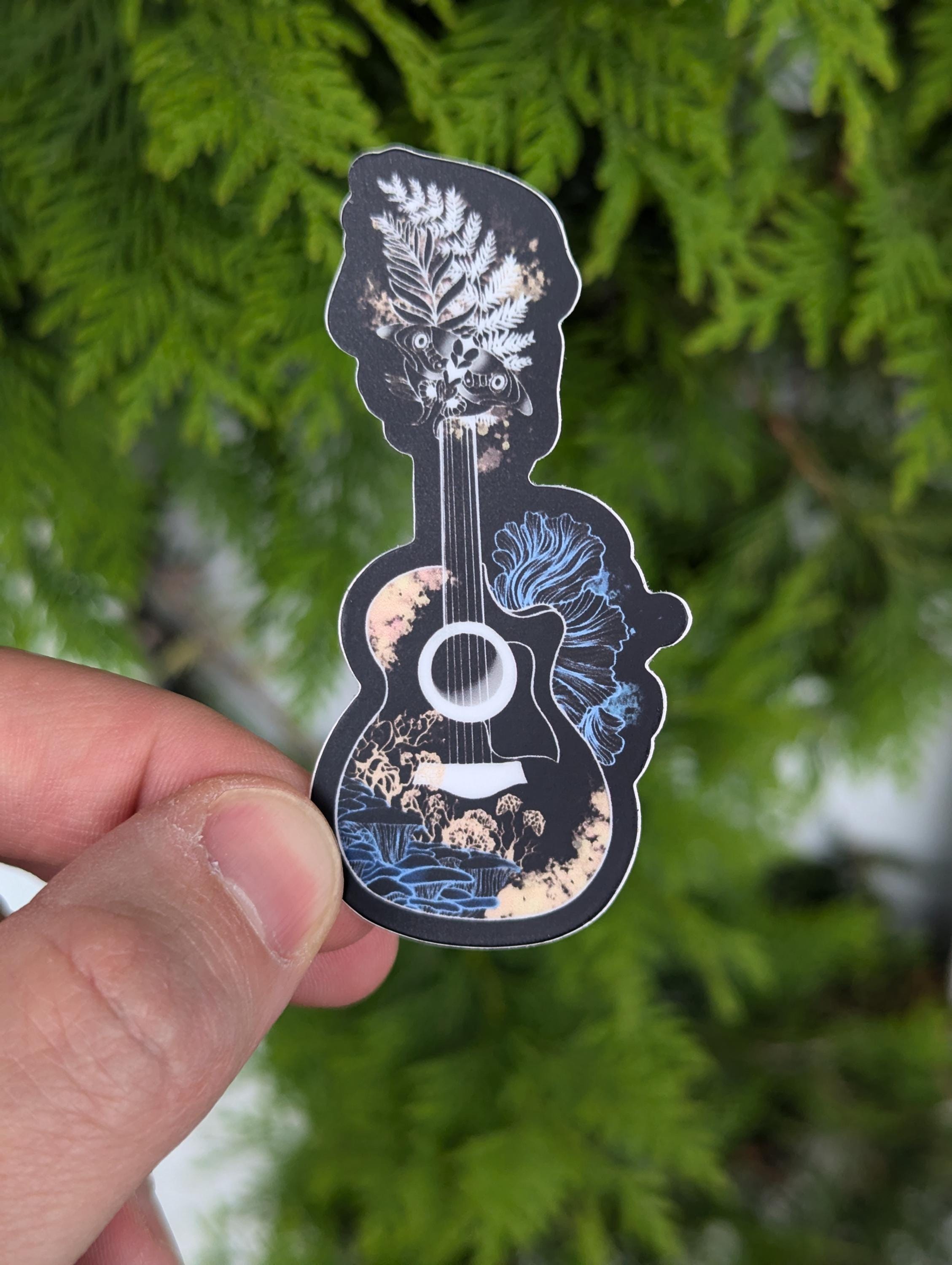 TLOU Joel Ellie Guitar Tattoo Sticker | Fan Creation Last of Us Sticker ...