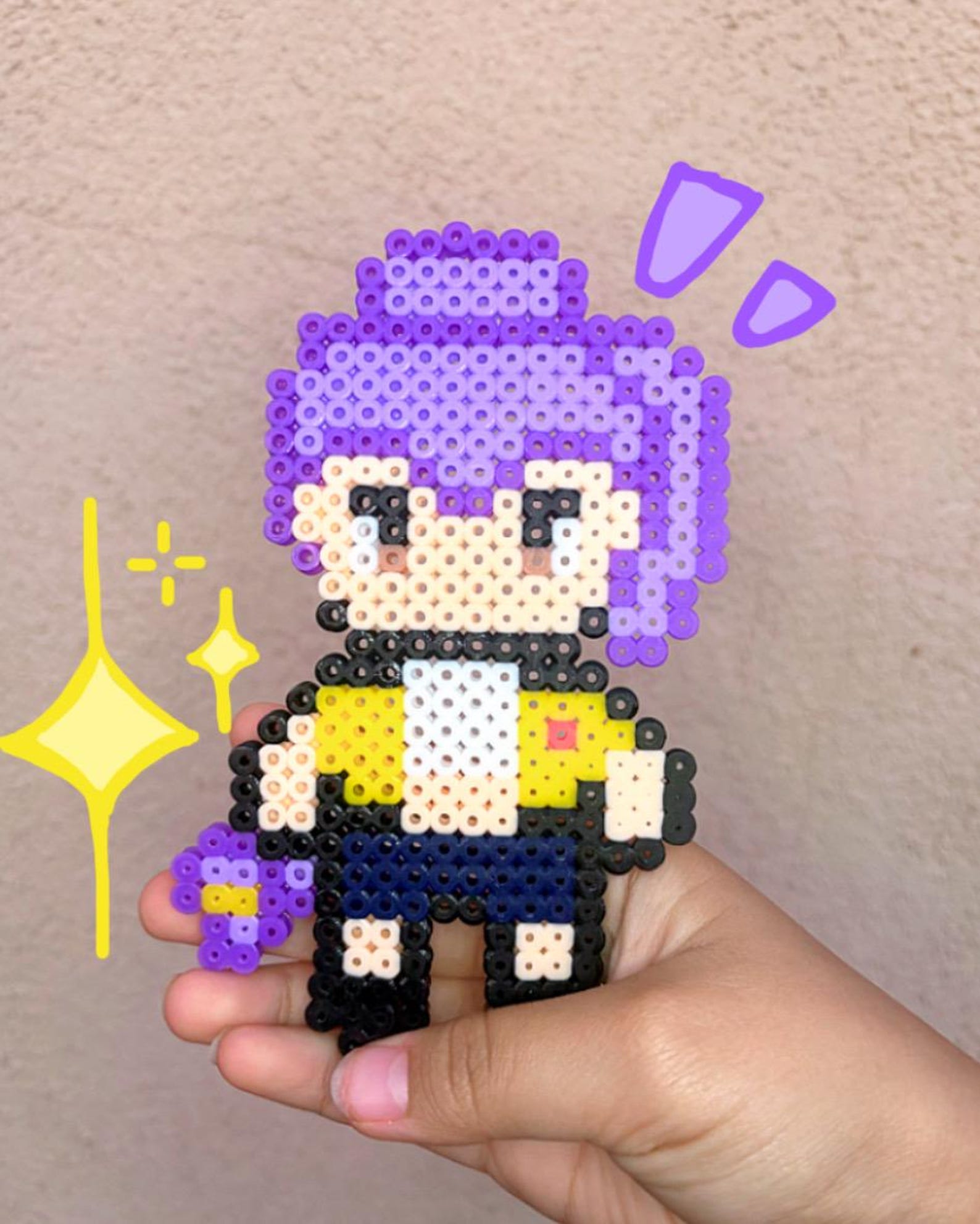 K-pop Demon Hunters Rumi Perler Bead - Etsy