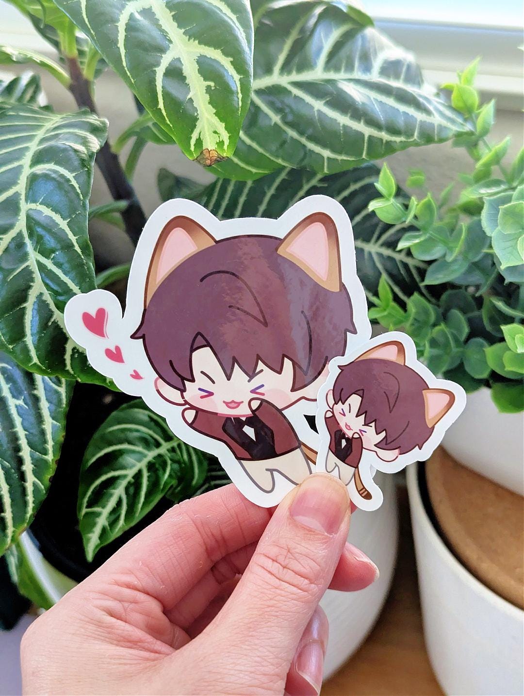 Caleb Kitty Butler Vinyl Sticker: Love and Deepspace - Etsy