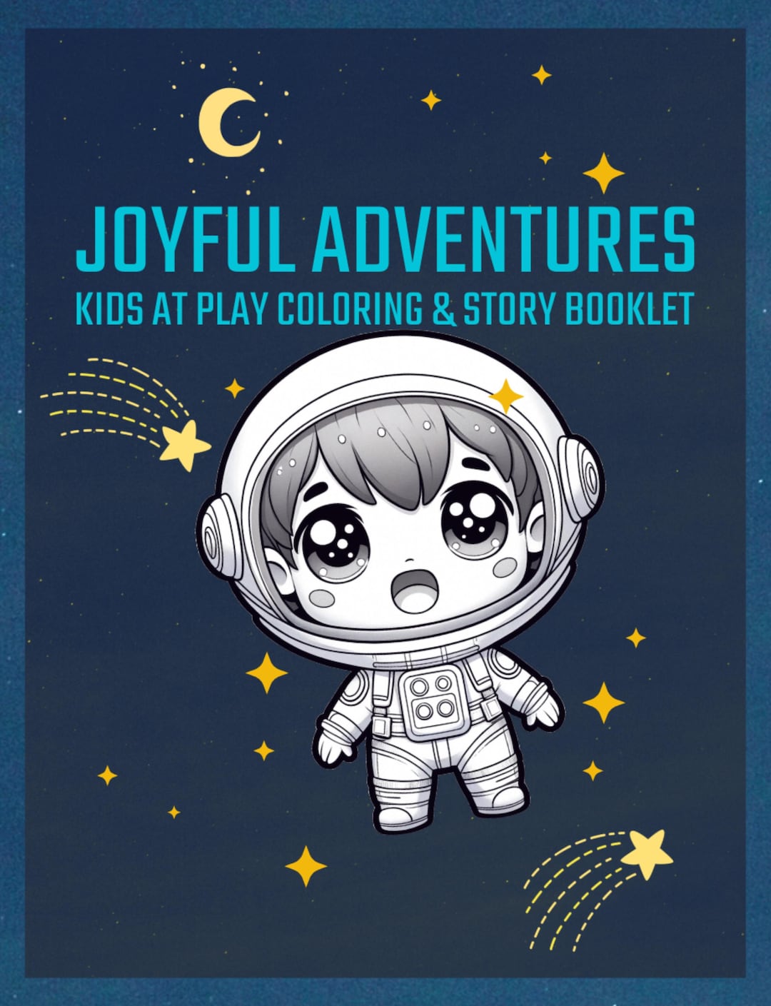 Joyful Adventures Kids at Play Story and Coloring Book | PDF Download ...