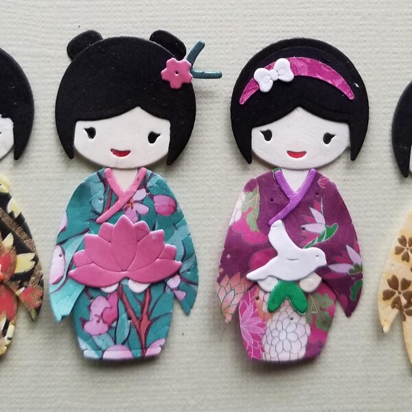 Japanese Paper Dolls - Etsy
