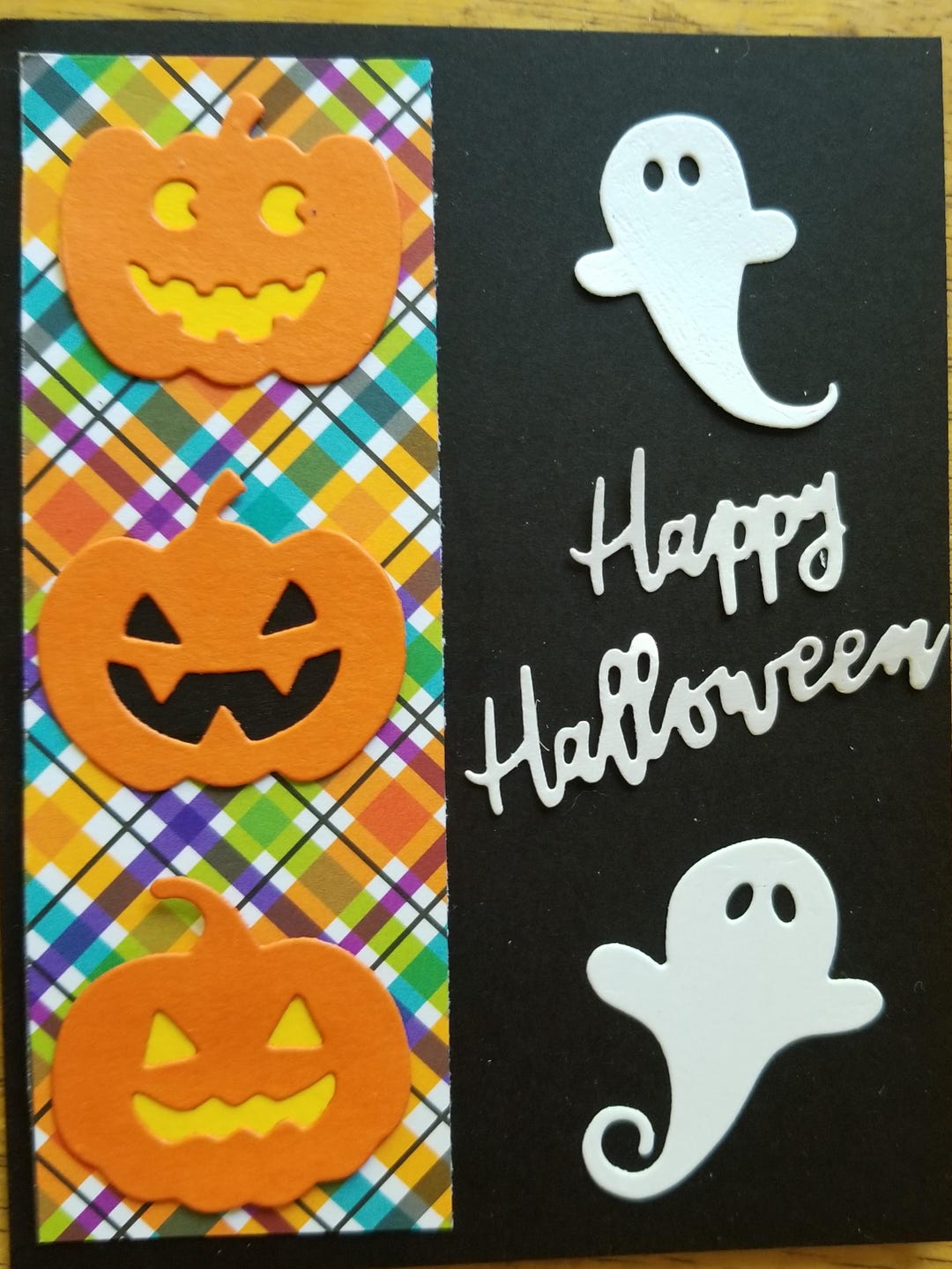 Halloween Card Kit. Ghost, Jack-o-lantern, Skeleton, 4 Size A2 Cards ...