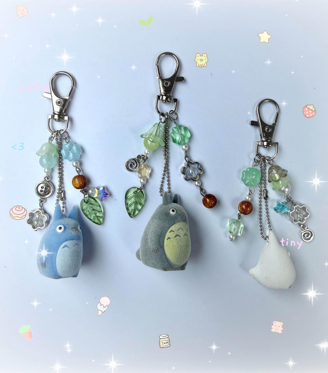 Totoro Studio Ghibli Keychains ! - Etsy
