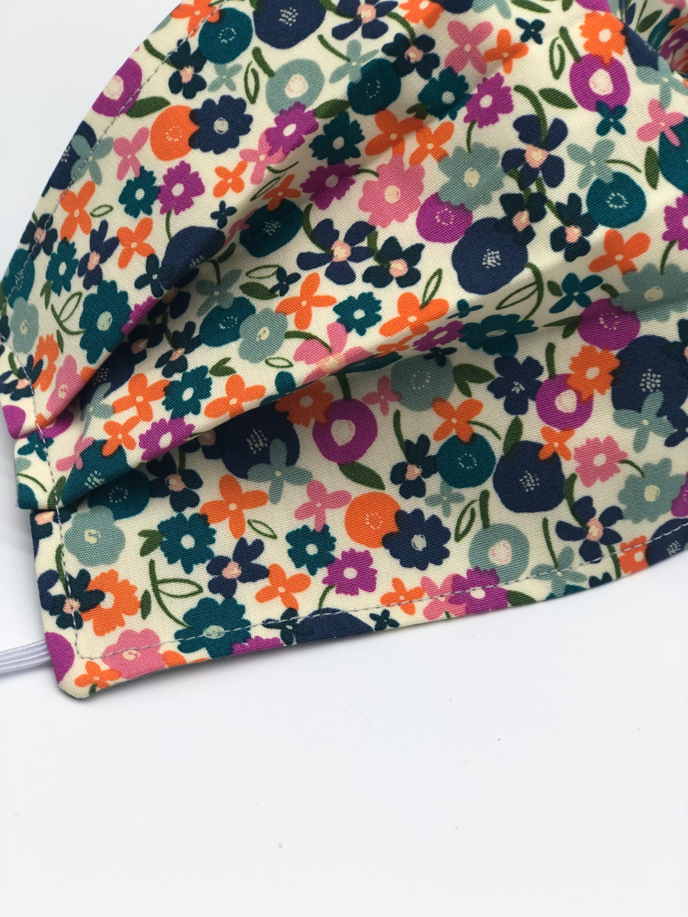 Face Mask Floral Design Face Mask Washable Adult Unisex Fabric | Etsy