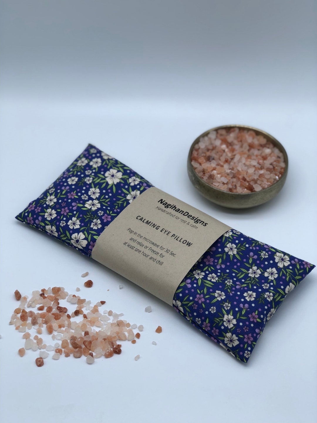 HIMALAYAN SALT Eye Pillow Heat Therapy for Pain Relief Spa - Etsy
