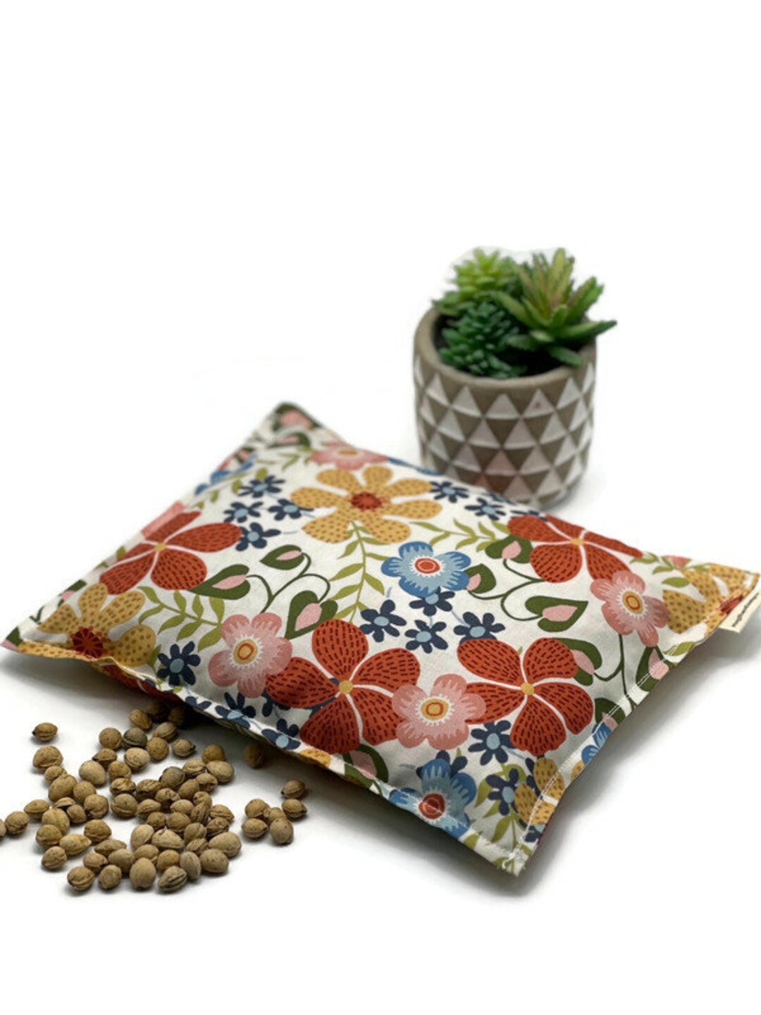 Gift for Teacher, CHERRY PIT Heat Sack, Heating Cooling Pad, Natural ...