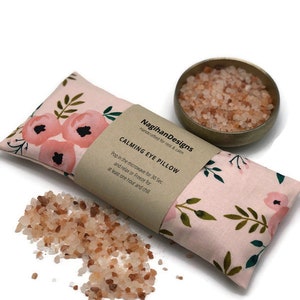HIMALAYAN SALT Eye Pillow, Heat Therapy for Pain Relief, Spa and ...