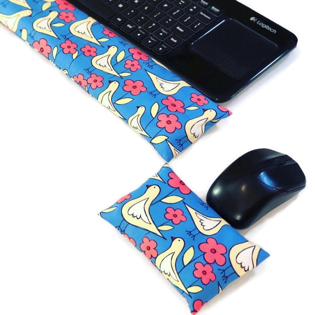 Computer Keyboard 16 Inch Wrist Rest and Mouse Wrist Rest Set 100% ...