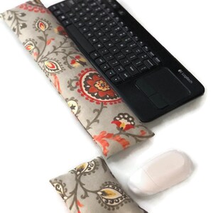 Keyboard and Mouse Wrist Rest, Flaxseed and Lavender Wrist Rest, Office ...