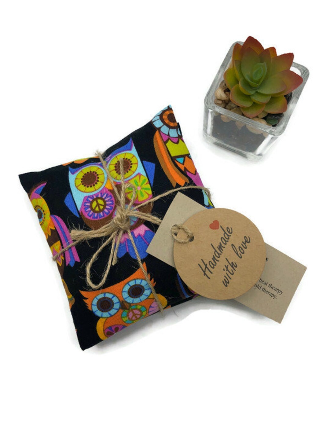 Flaxseed Boo Boo Bag: Kids Hot Cold Pack With Washable Cover - Etsy