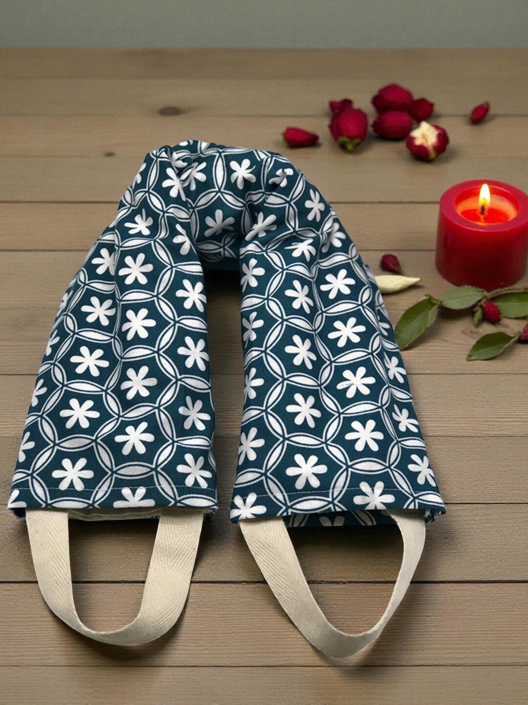 Christmas Gift, Mom Self Care Gift, FLAXSEED Neck Wrap, Microwaveable ...