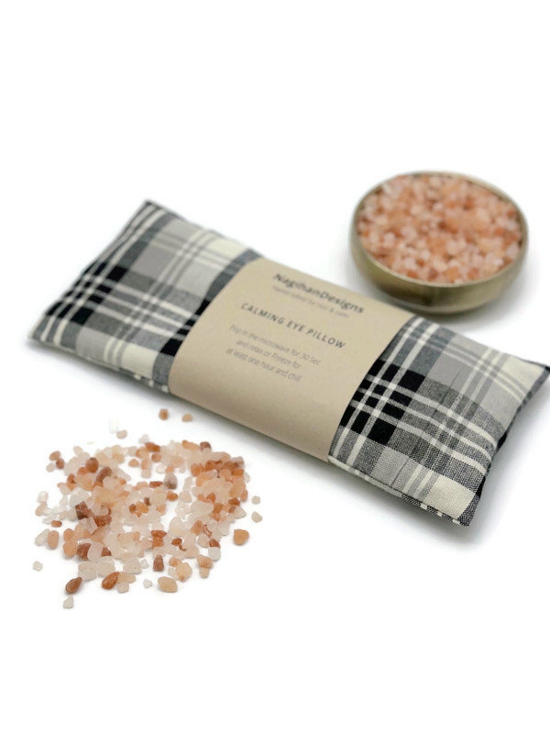 Father's Day Gift, PINK HIMALAYAN SALT Eye Pillow, Aromatherapy ...