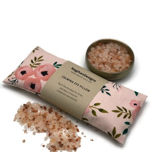 HIMALAYAN SALT Eye Pillow, Heat Therapy for Pain Relief, Spa and ...
