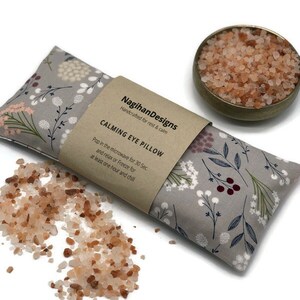 PINK HIMALAYAN SALT Eye Pillow Aromatherapy Weighted Eye Pillow ...