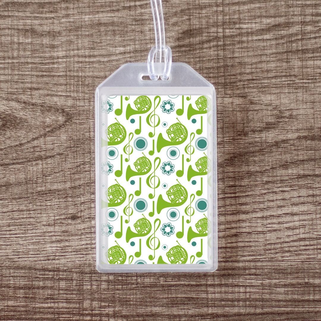 Musical Instrument Case ID Luggage Tag for French Horn - Etsy