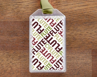 Trumpet Instrument ID Tag or Luggage Tag for Musicians Pink - Etsy