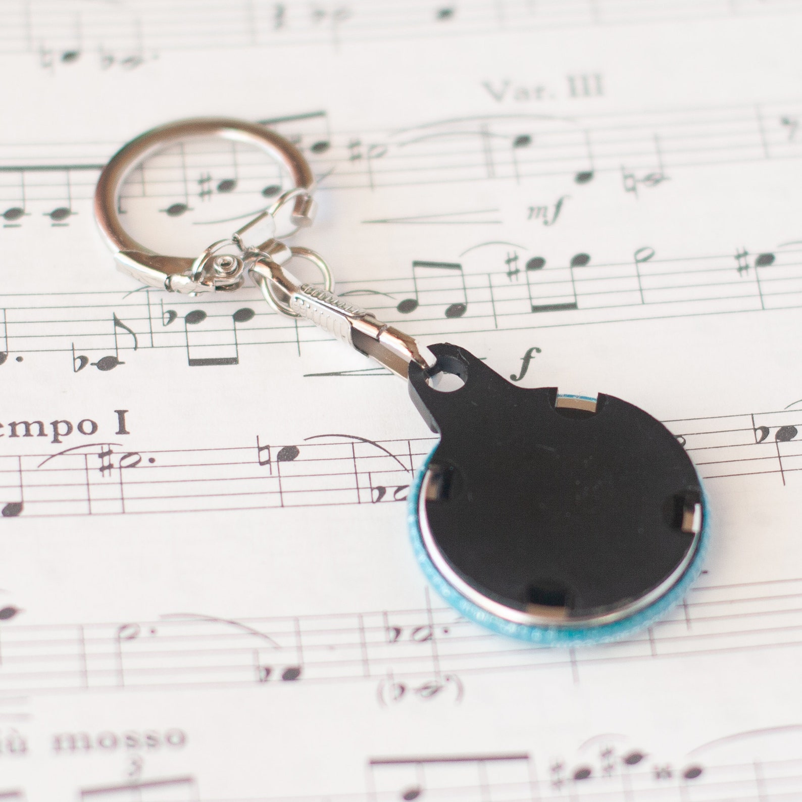 Flute Keychains | Gift Set of Ten Music & Marching Band Themed Button ...