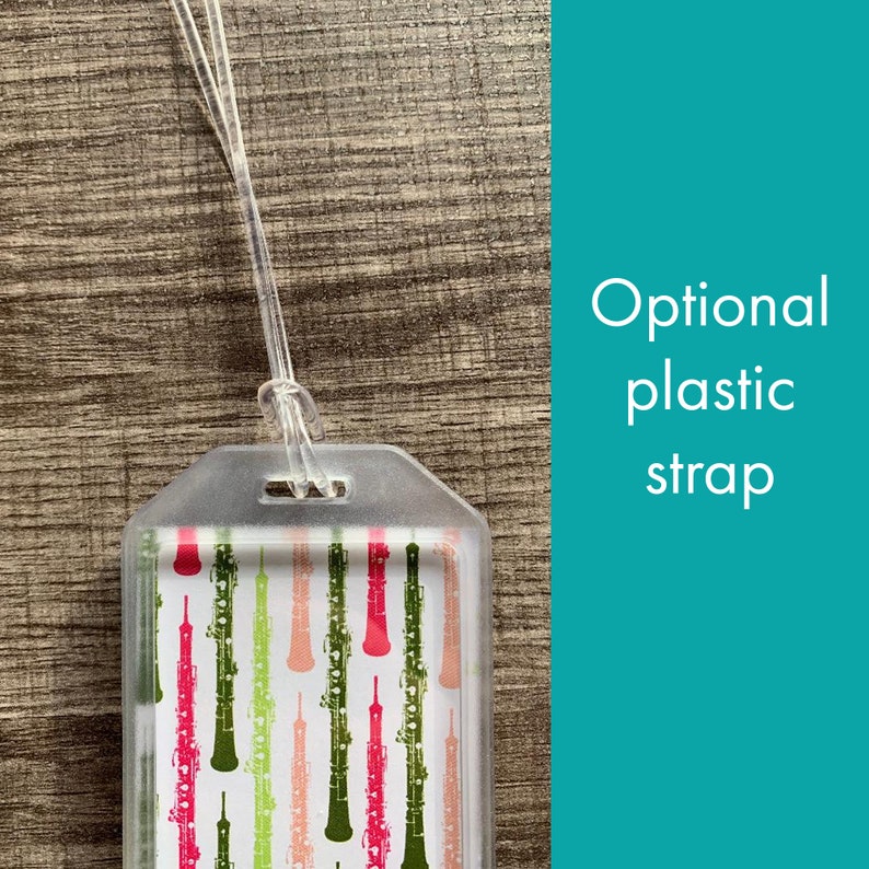 Trumpet Instrument ID Tag or Luggage Tag for Musicians Pink - Etsy