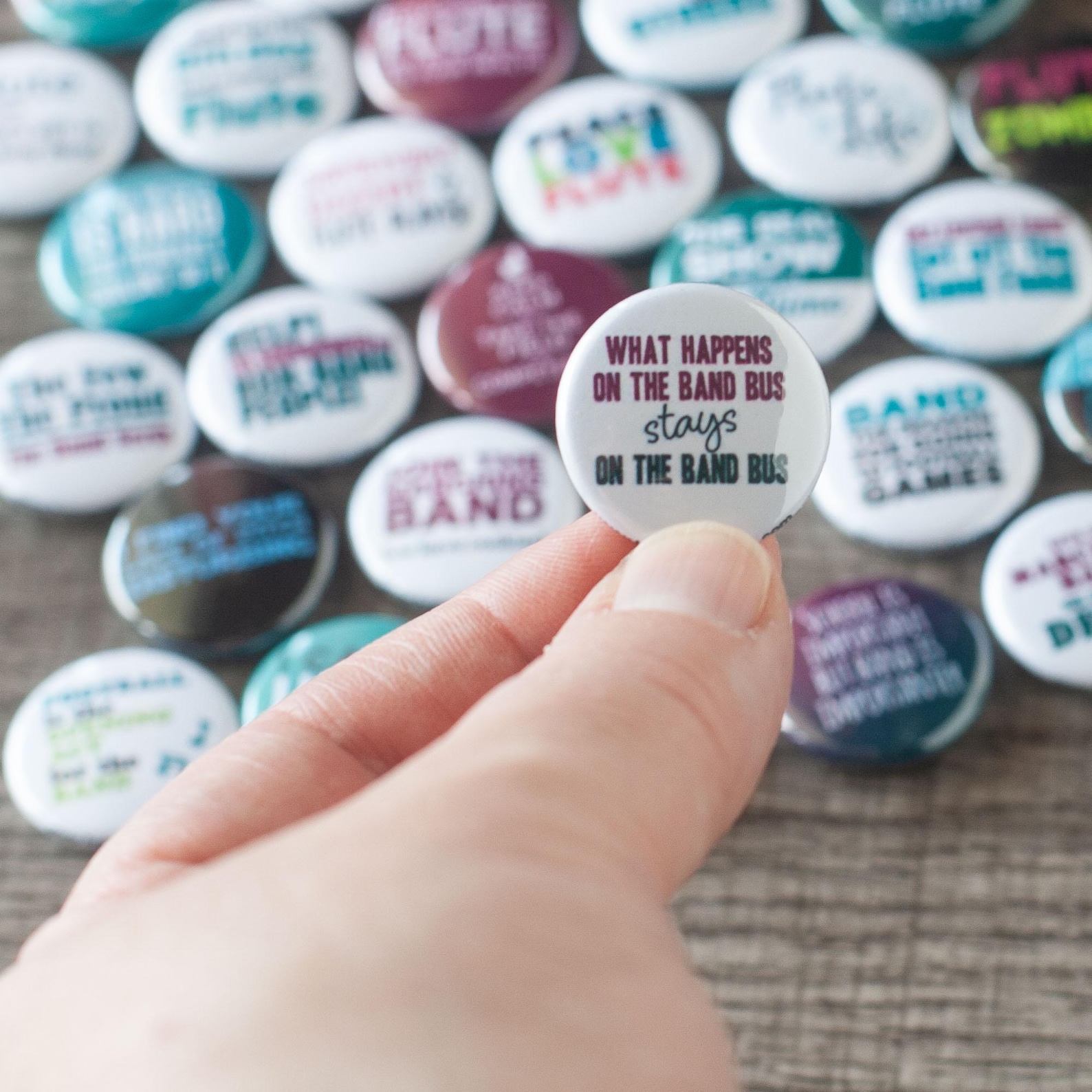 Flute & Marching Band Mega Set of 35 Buttons or Magnets | Band Student ...