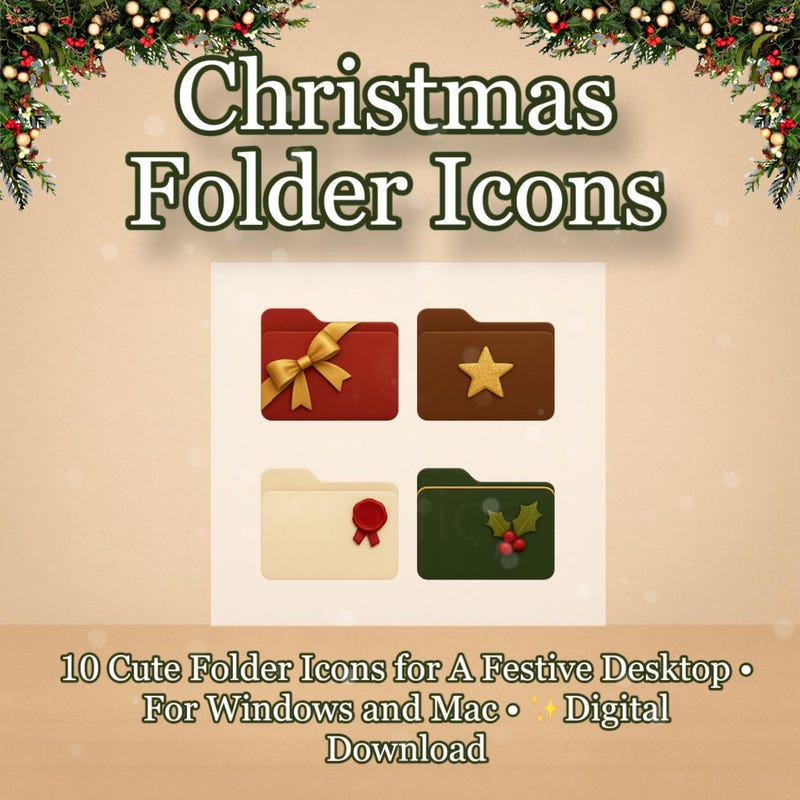 Christmas Folder - Etsy