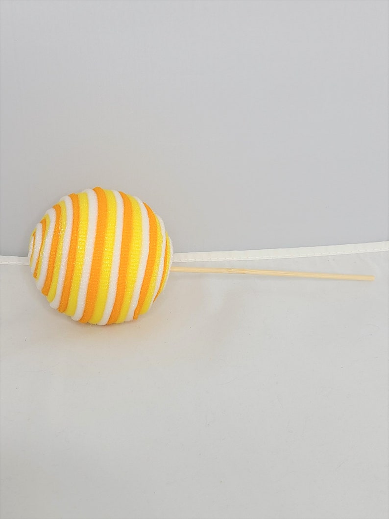 Set of 3 Halloween Candy Corn Wreath Picks Glittered Candy - Etsy