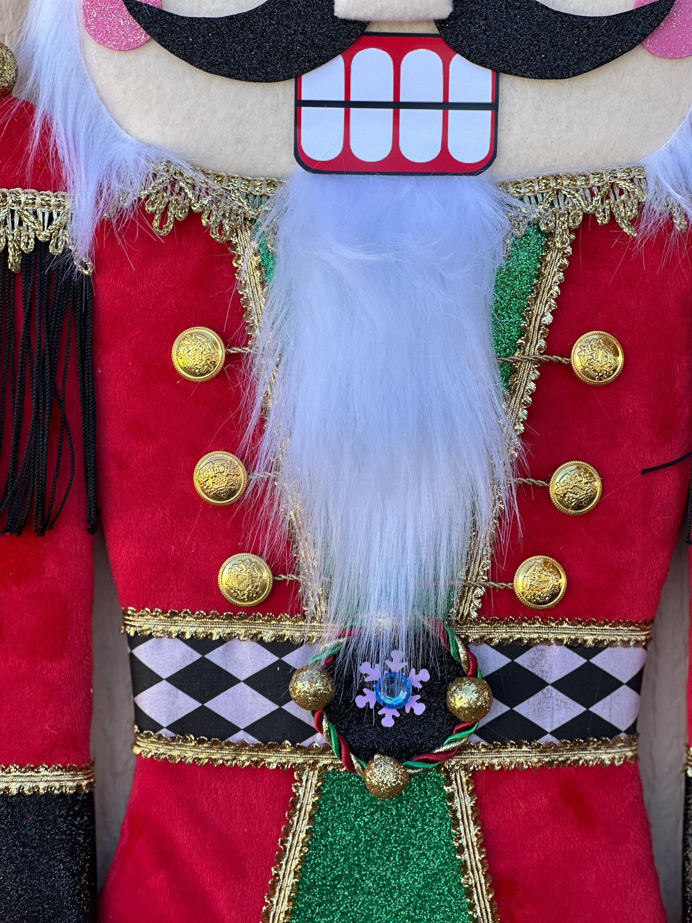 Nutcracker Soldier Wreath Attachment, Christmas Door Accent, Festive ...