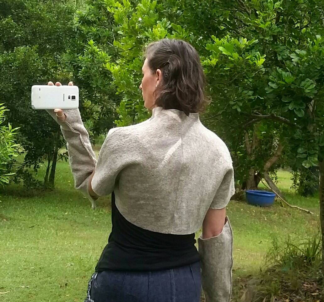 Buy Soft, Warm and Chic Merino Wool Shrug. Online in India - Etsy