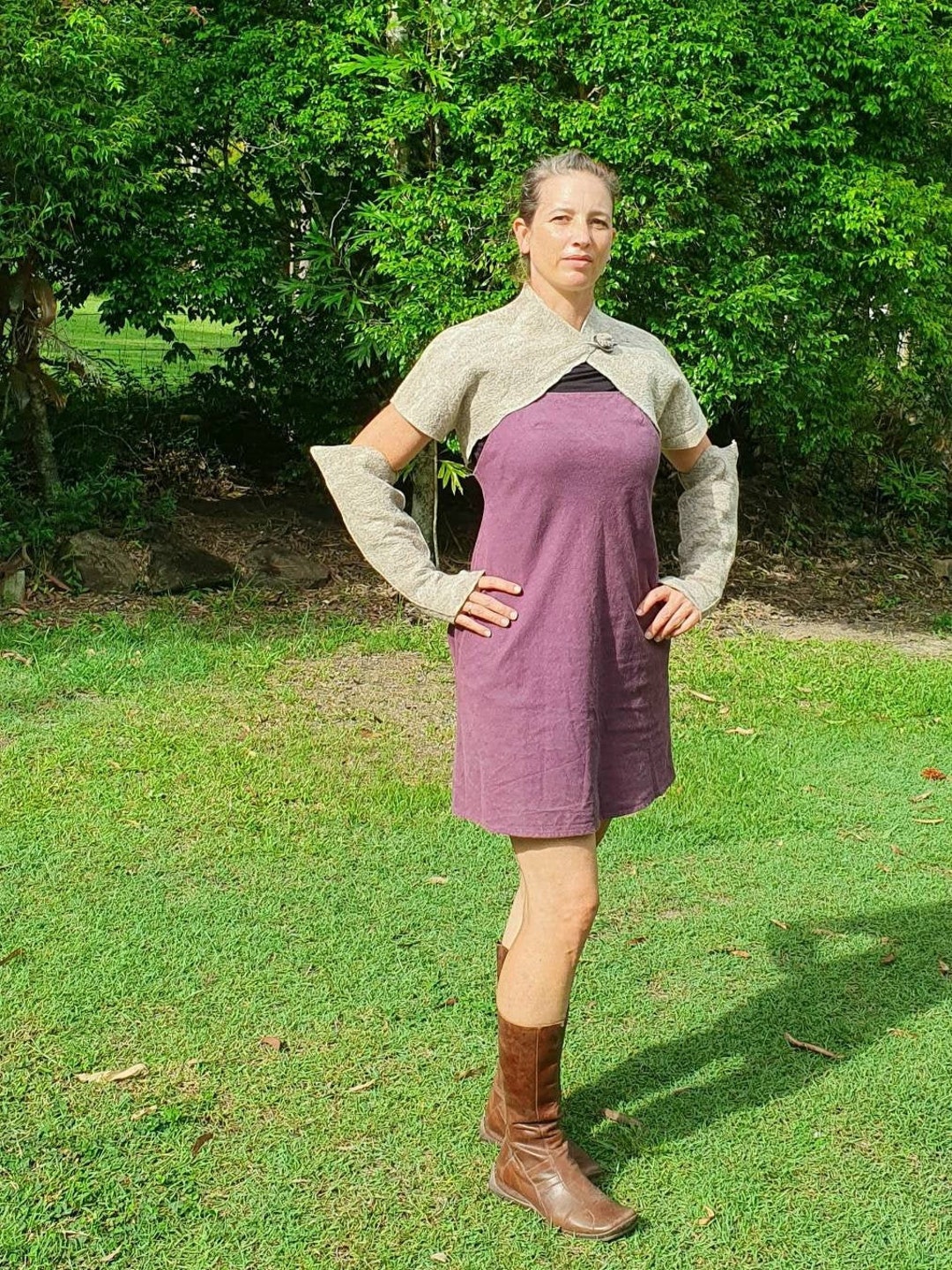 Soft, Warm and Chic Merino Wool Shrug. - Etsy