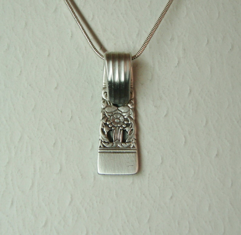 Spoon Necklace Pendant, Silverware Jewelry, Spoon Jewelry, 'coronation ...