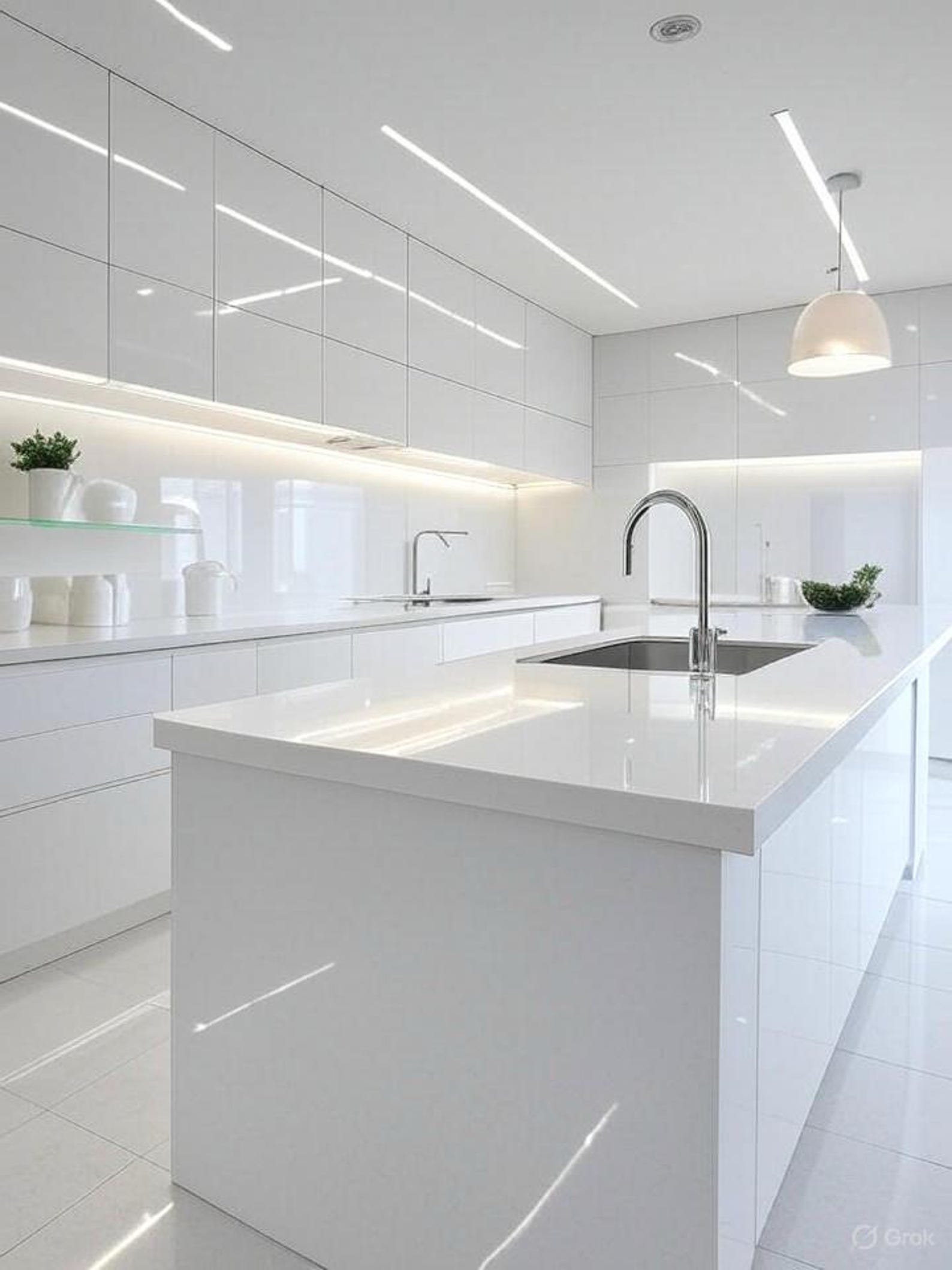 Modern Kitchen CGI Prompts: Interior Design Inspiration (PDF) - Etsy