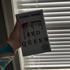 Red Queen Bedazzled Paper Back - Etsy