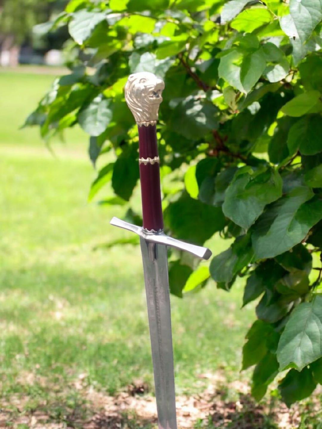 Hand Forged Narnia Prince Sword Replica: Stainless Steel Lion Handle - Etsy