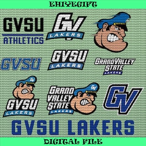 Layered Grand Valley State College SVG, Cricut, Lakers SVG, GVSU ...