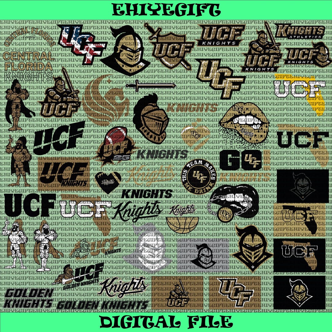 Layered Knights SVG, Cricut, Central Florida College SVG, UCF ...