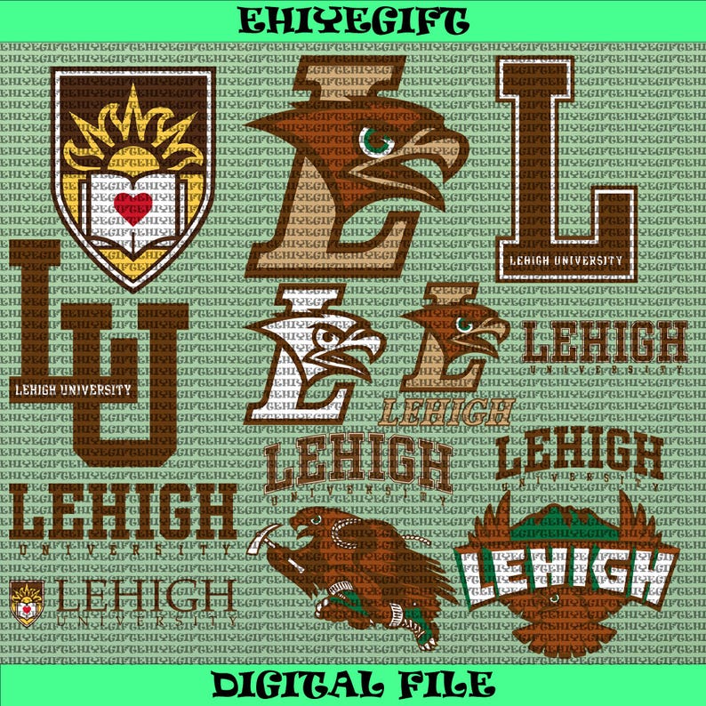 Layered Lehigh Mountain College SVG, Cricut, Hawks SVG, University ...