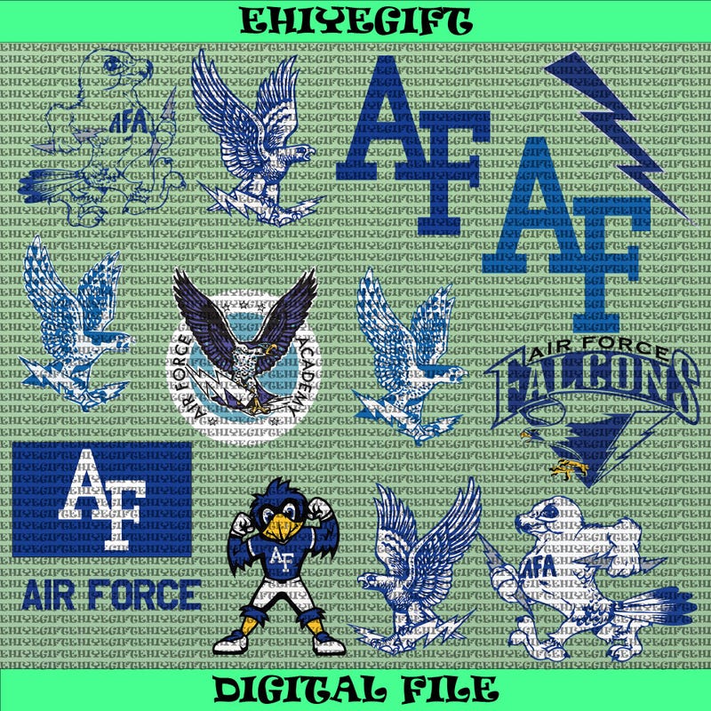 Layered Air Force File - Etsy