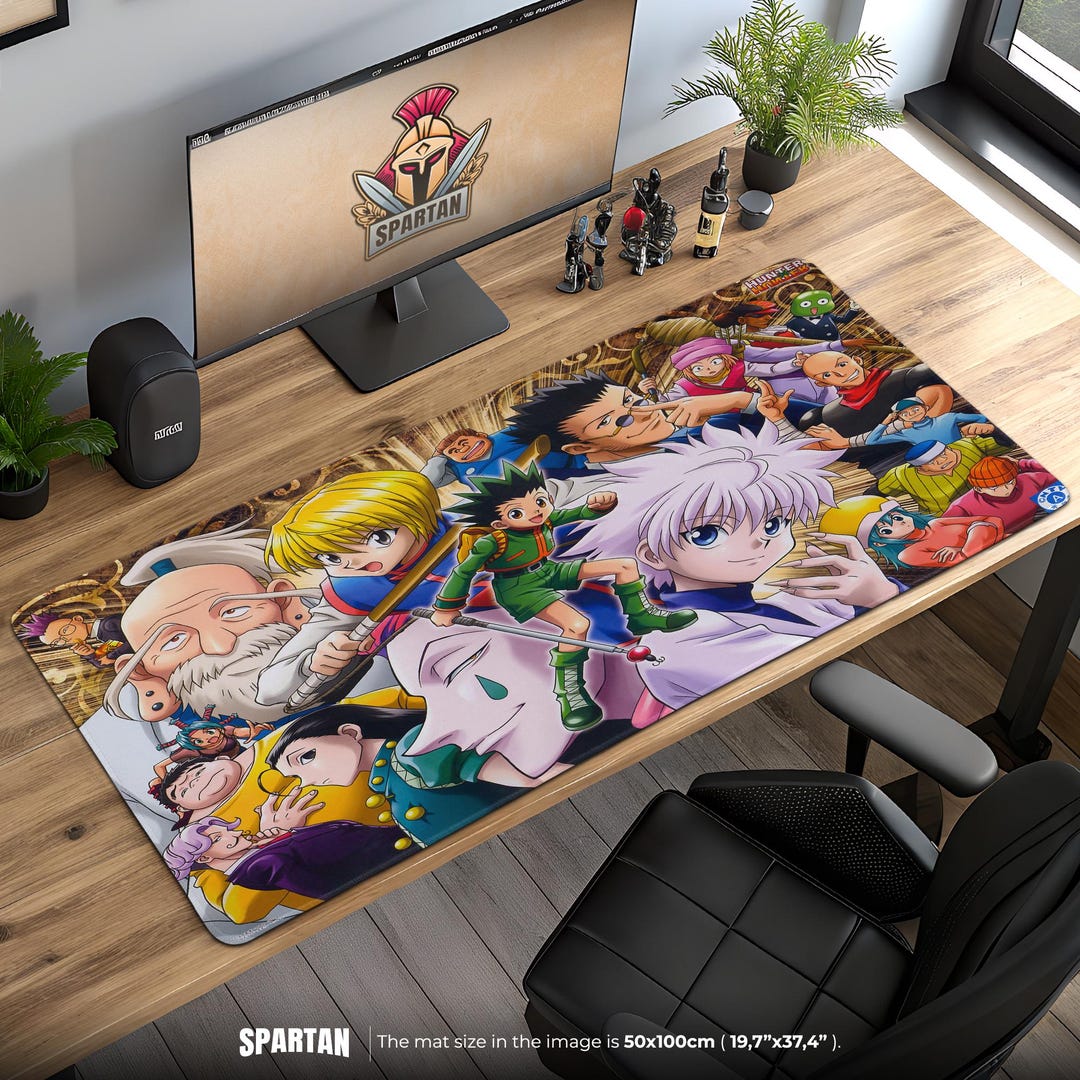 Hunter X Hunter Mouse Pad – Gon, Killua, Kurapika & Leorio Anime Desk ...