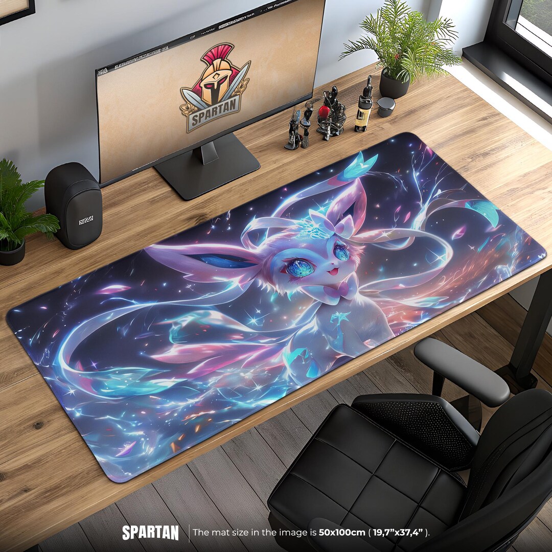 Sylveon Mouse Pad – Magical Fairy Pokémon Desk Mat | Sparkle Cute ...
