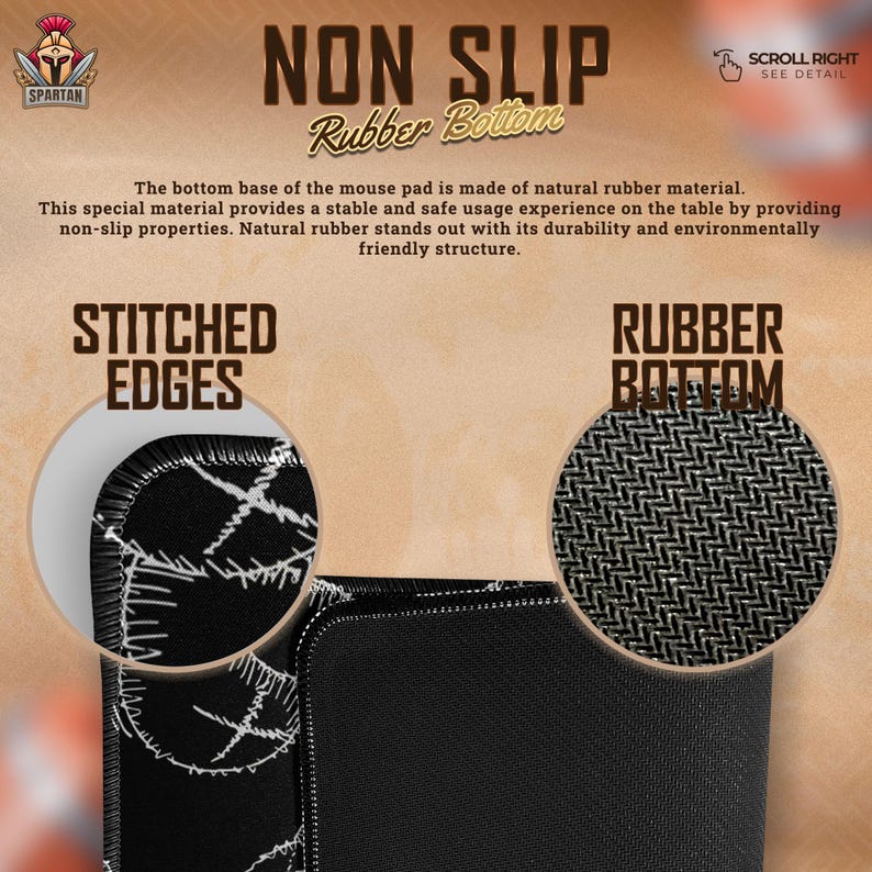 KAWS Seeing Watching Mouse Pad - Urban Art Desk Mat, Monochrome XX ...