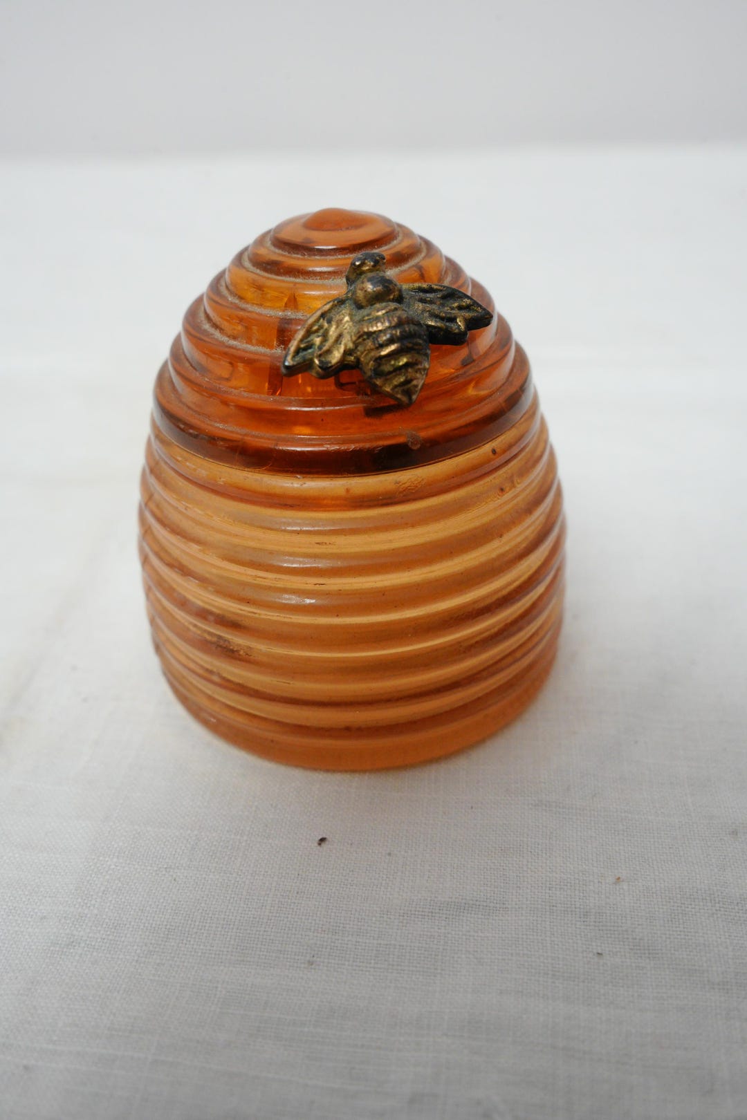Vintage Avon Honey Bee Perfume Bottle | Empty Decorative Glass Beehive ...