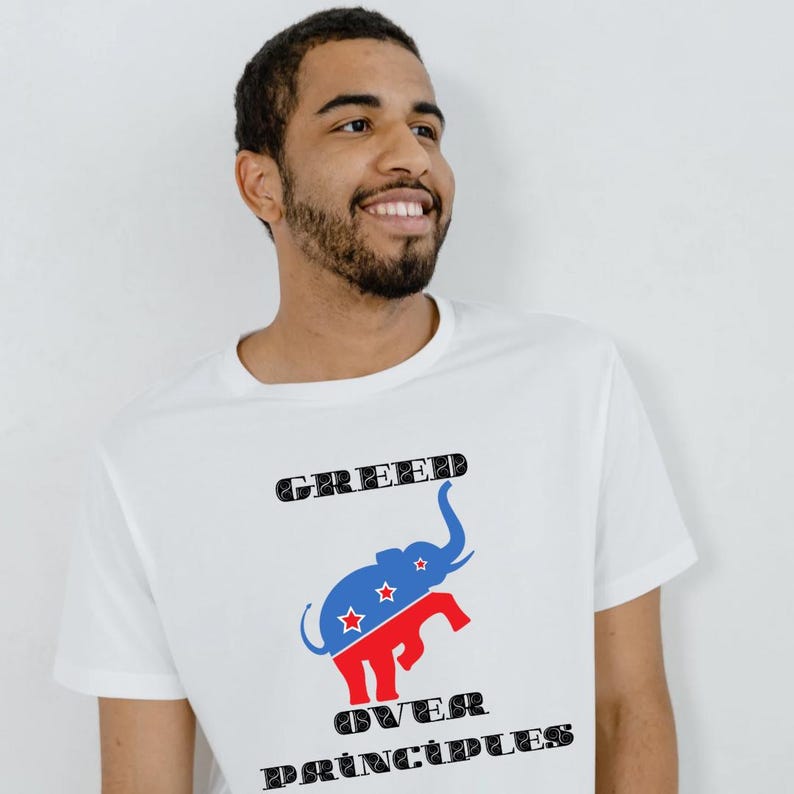Greed Over Principles PNG SVG Funny Snarky Shirt Design Sassy Humor ...