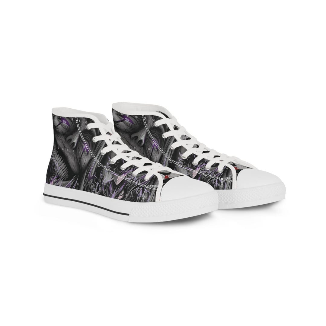 Solo Leveling Custom Shoes | High Top Anime Sneakers | Converse Style ...