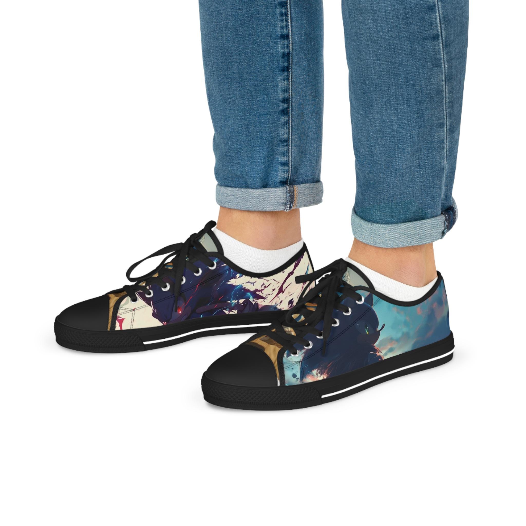 Sonic Converse-style Shoes | Custom Sonic the Hedgehog Sneakers | Retro ...