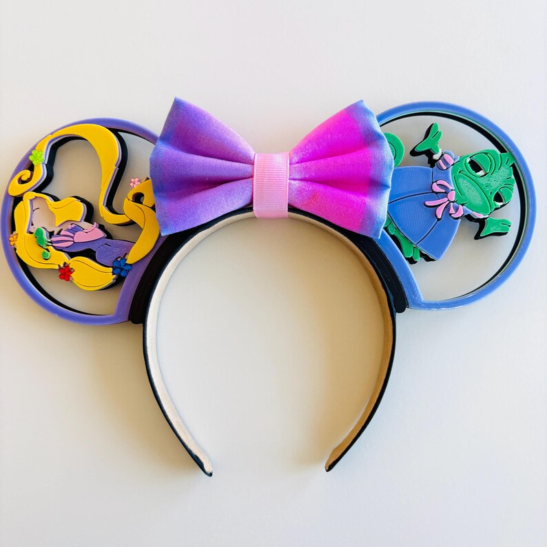 Rapunzel Inspired Mouse EARS ONLY | Tangled Princess Swappable Ears ...