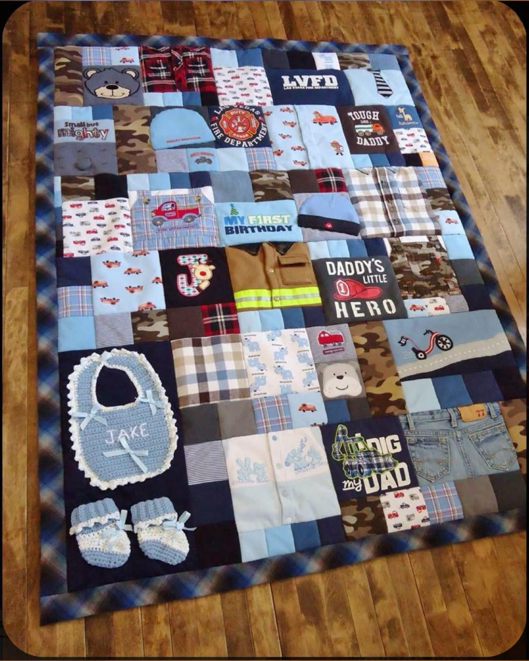 Memory Quilt - Etsy