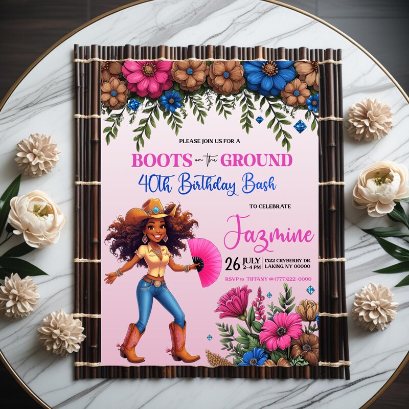 Boots on the Ground Theme Party - Etsy