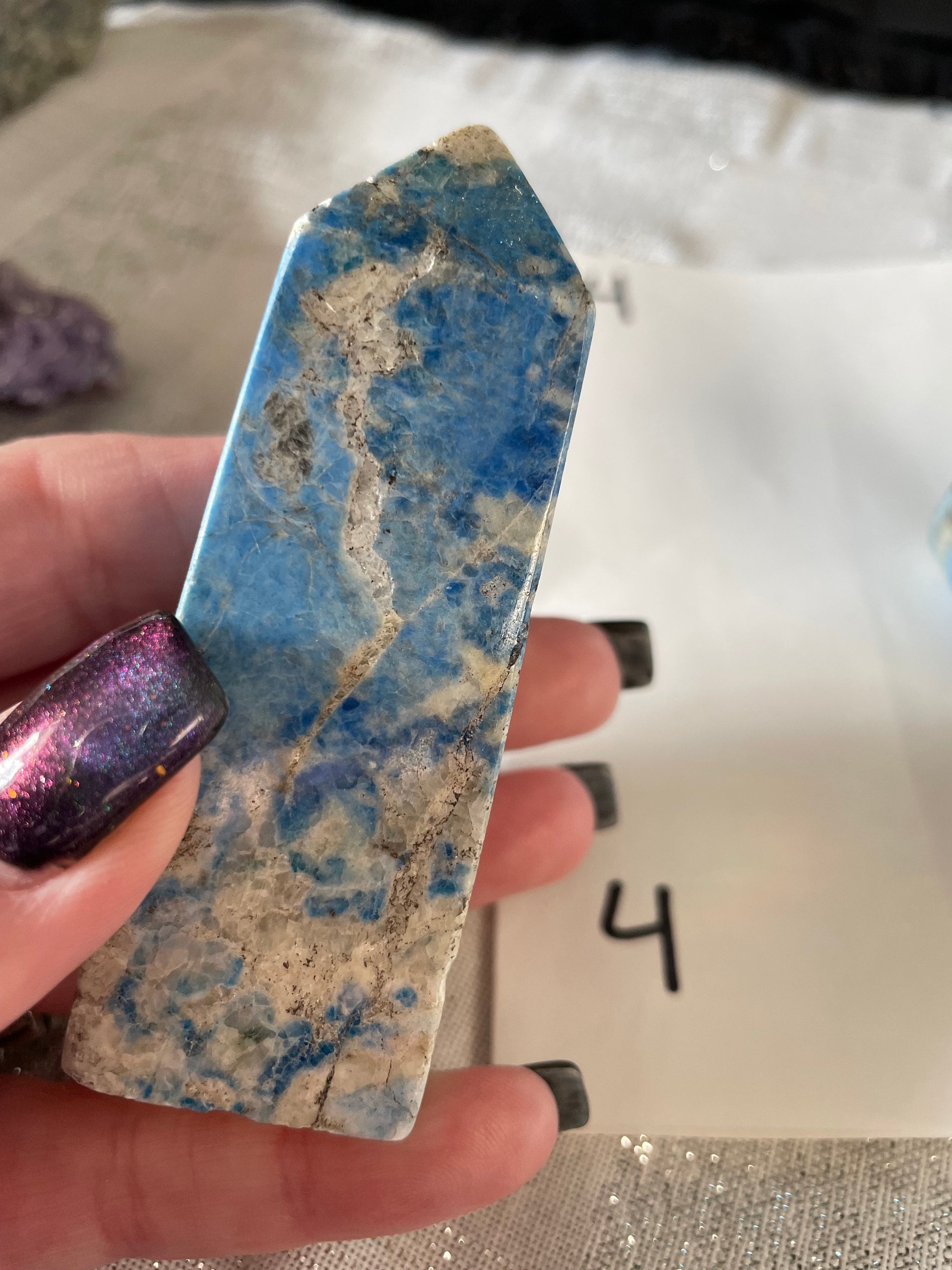 Rare Blue Hackmanite Towers - Etsy