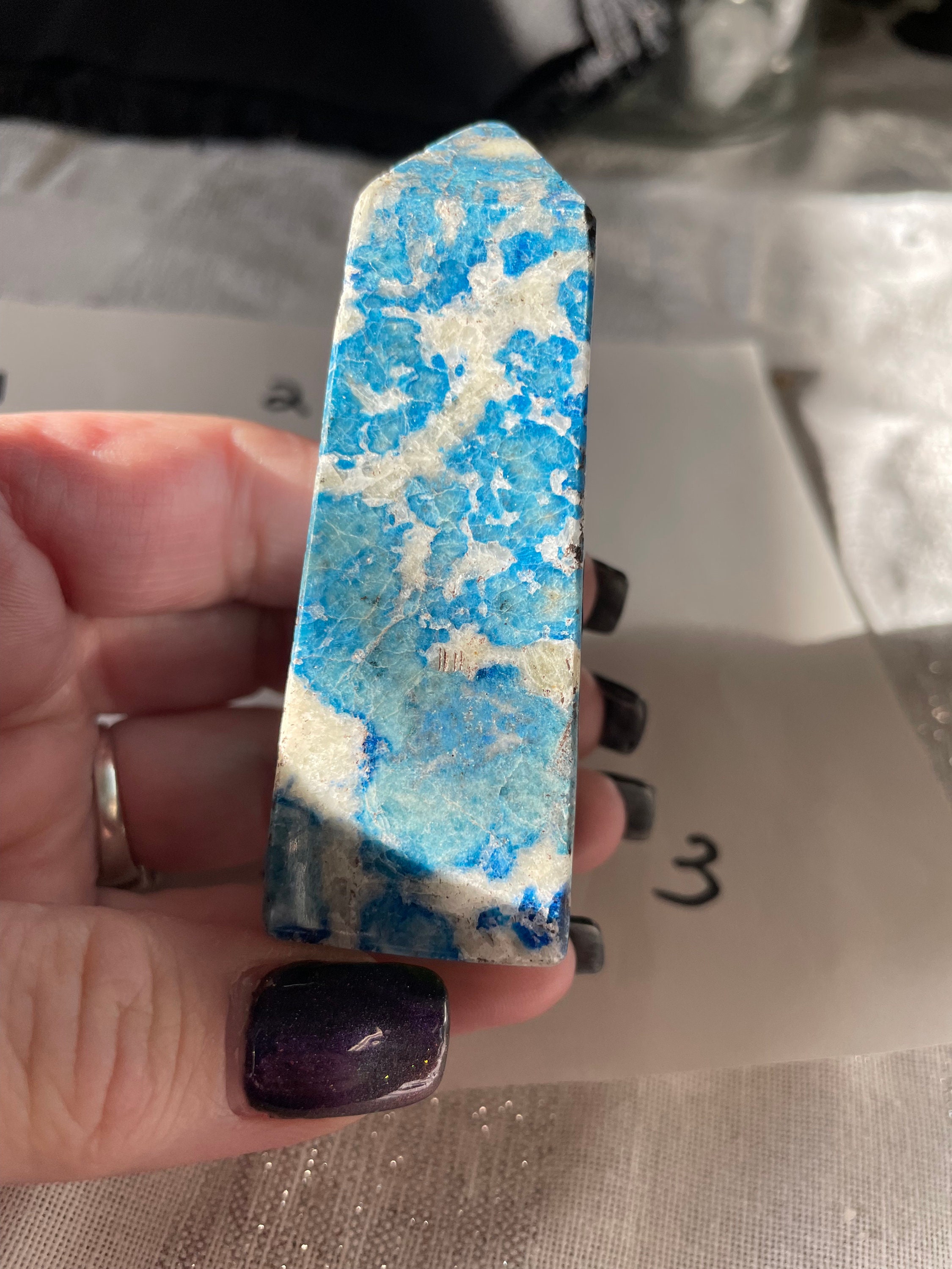 Rare Blue Hackmanite Towers - Etsy