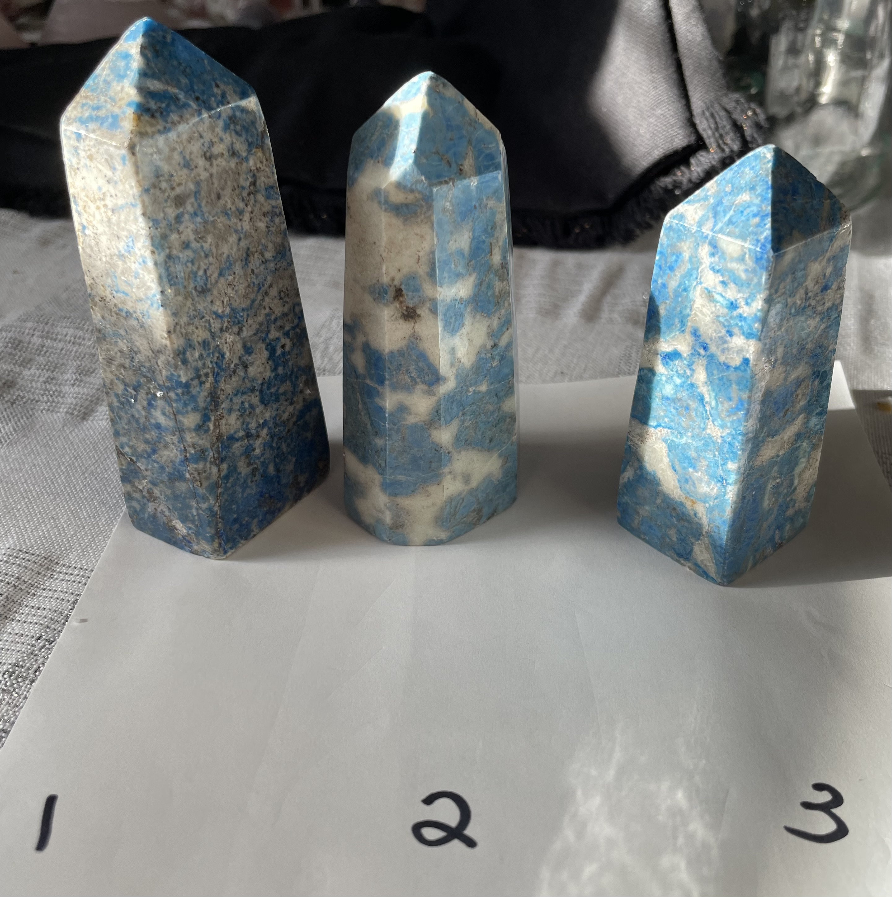 Rare Blue Hackmanite Towers - Etsy