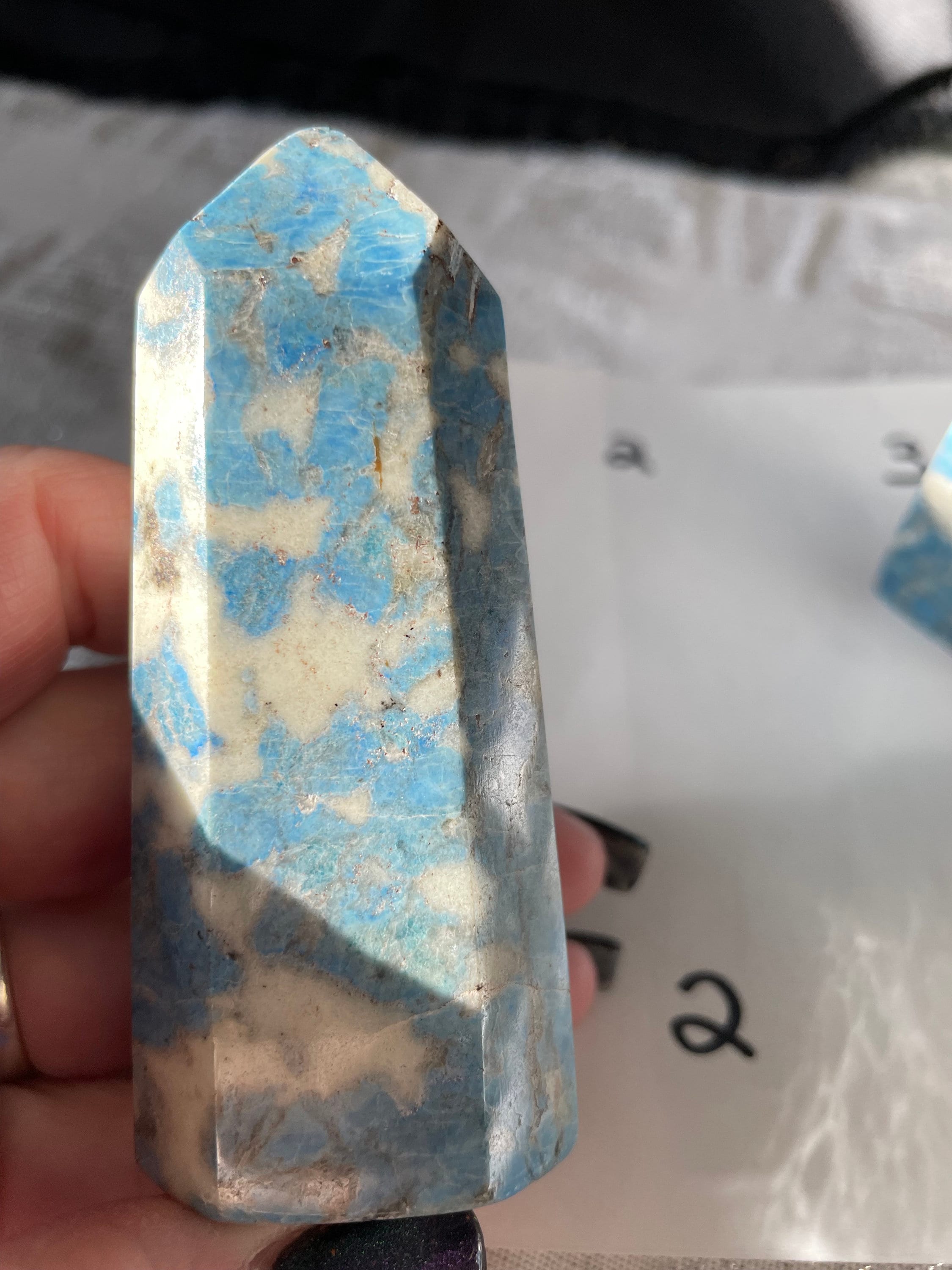 Rare Blue Hackmanite Towers - Etsy